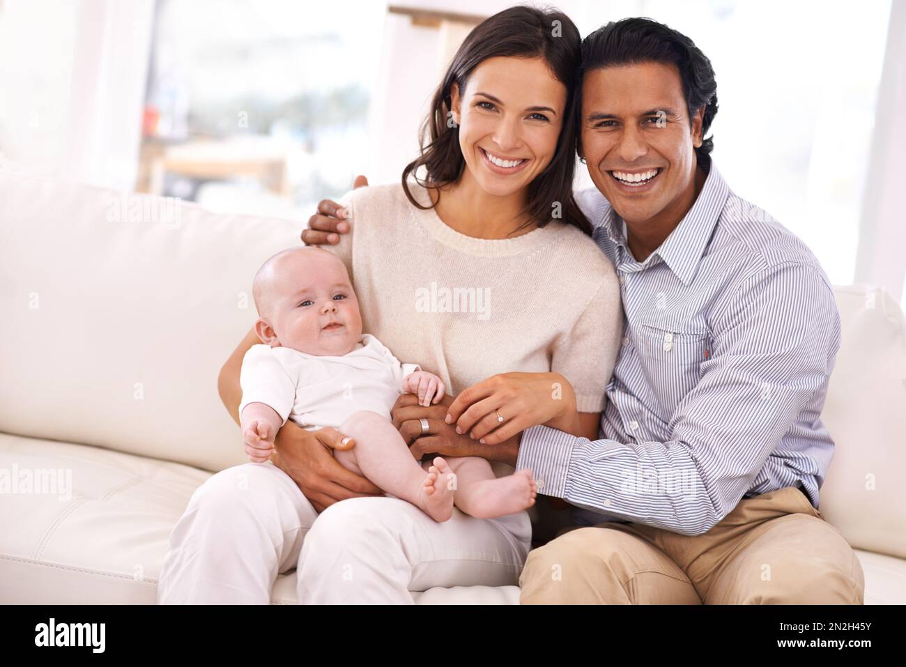 Diverse couple newborn baby hi-res stock photography and images - Alamy