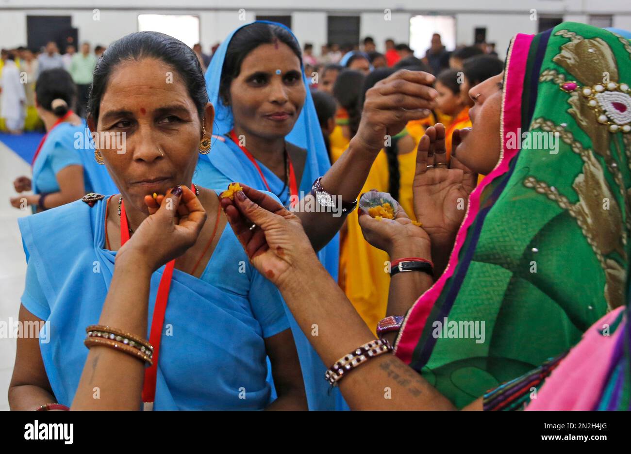 Dalit women of India’s outcast community once known as untouchables, in ...