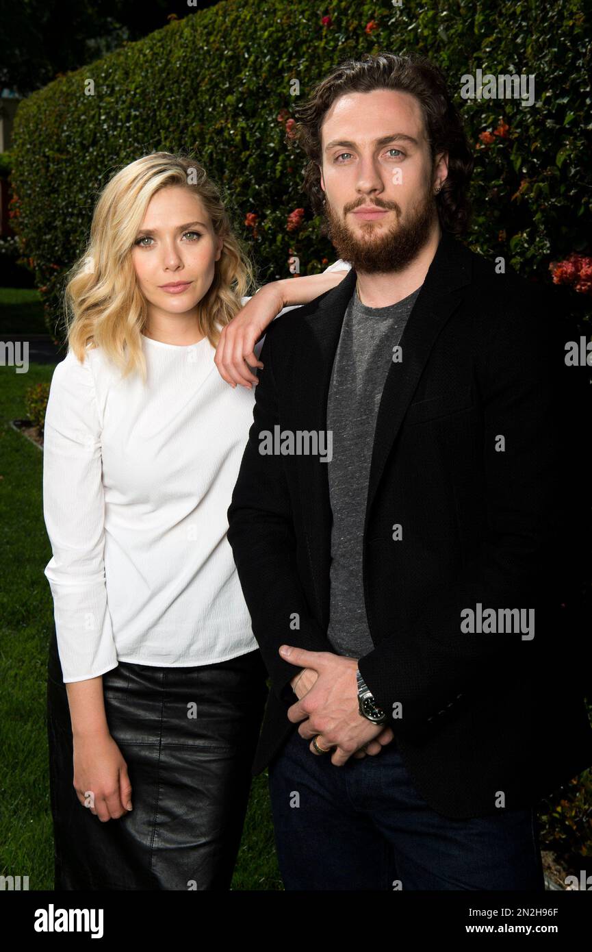 Aaron Johnson And Elizabeth Olsen