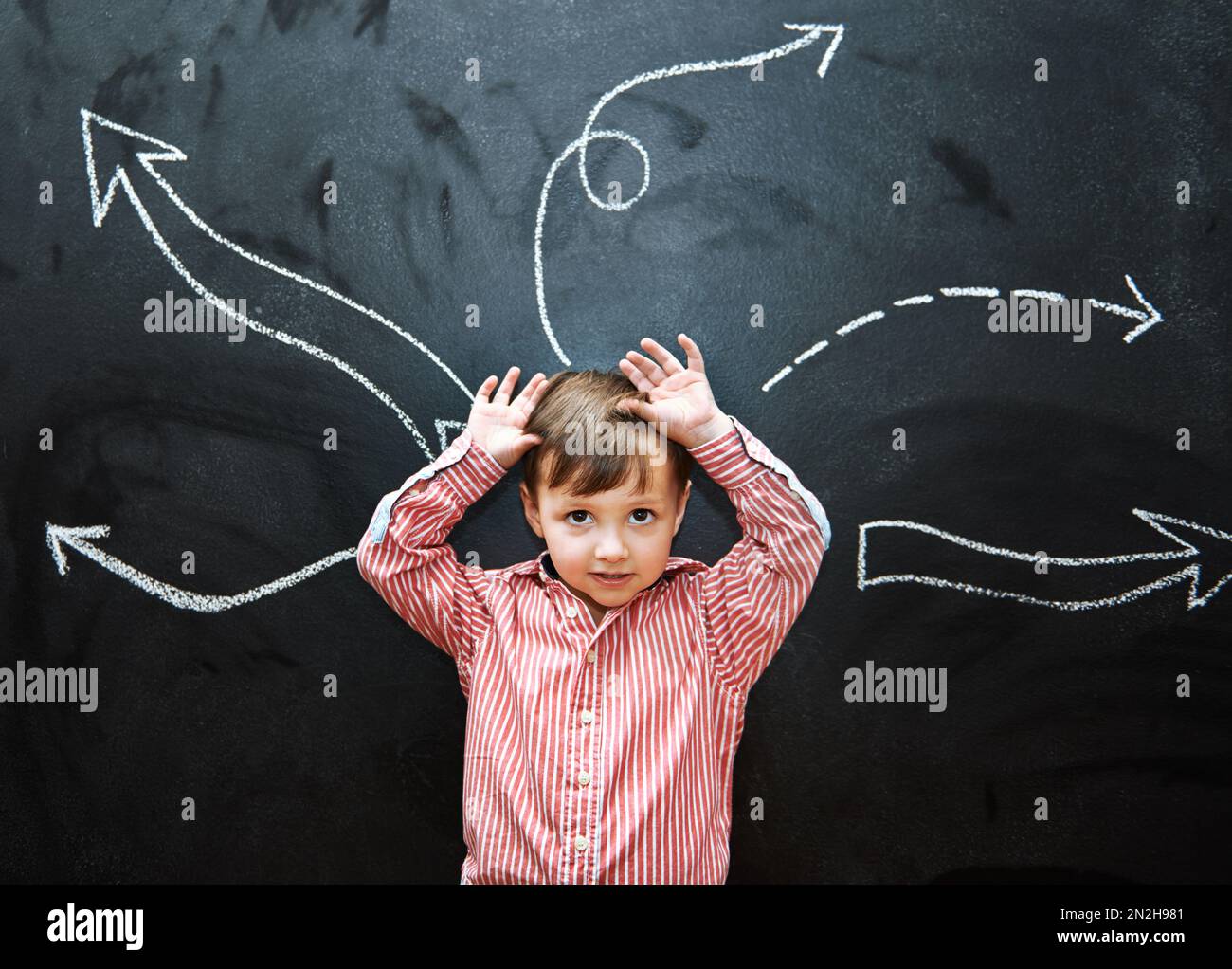The possibilities are endless. an adorable little boy with chalk ... The possibilities are endless. an adorable little boy with chalk ...