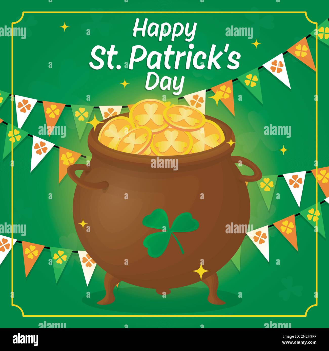 Little clover Stock Vector Images - Alamy