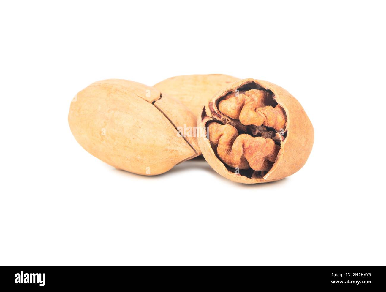 Raw pecans shell on hi-res stock photography and images - Alamy