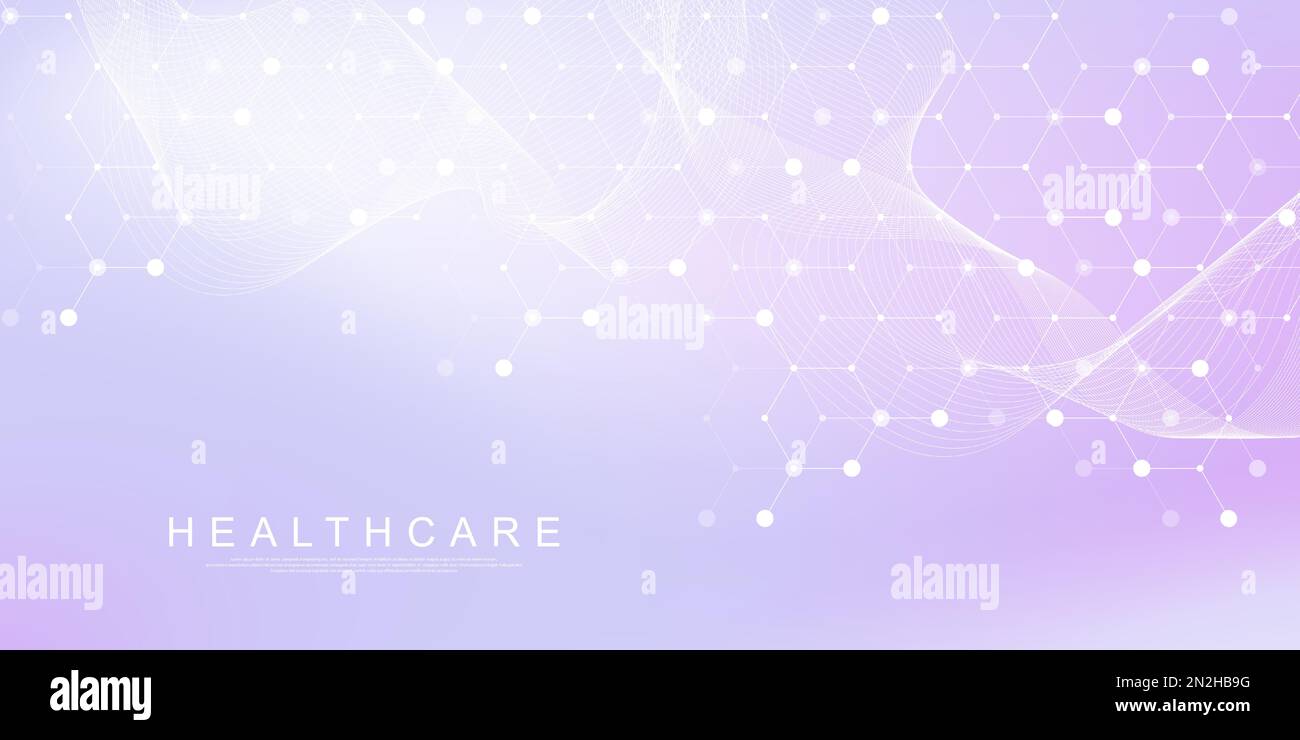 Health care and medical pattern innovation concept background design ...