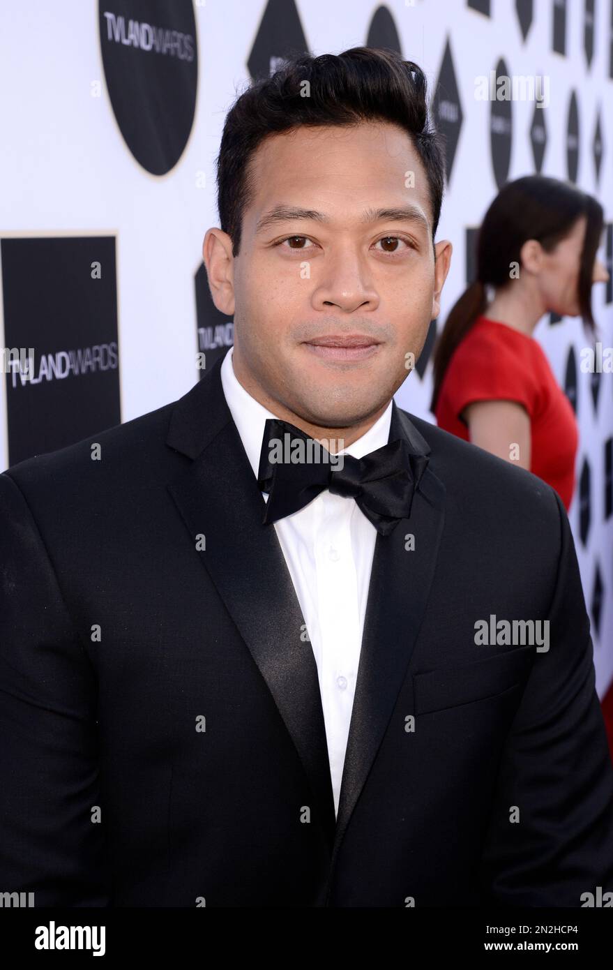 Eugene Cordero arrives at the TV Land Awards at the Saban Theatre on ...