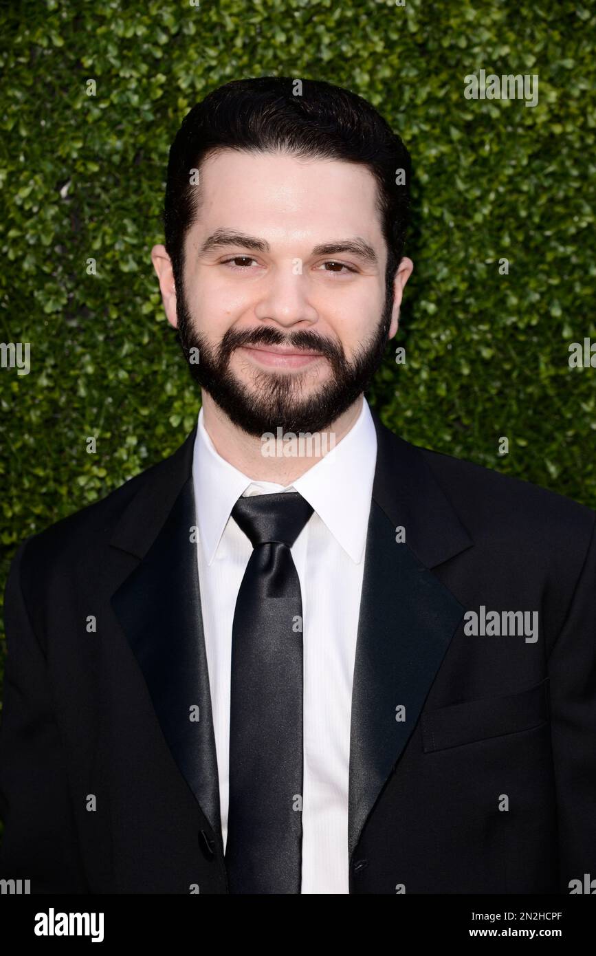 Samm Levine arrives at the TV Land Awards at the Saban Theatre on Saturday, April 11, 2015, in ...