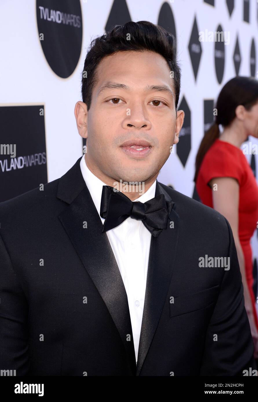 Eugene Cordero arrives at the TV Land Awards at the Saban Theatre on ...