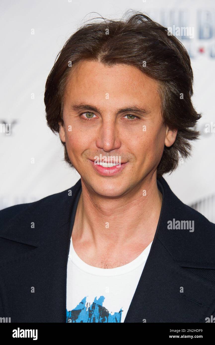 Jonathan Cheban arrives to the premiere of "Paul Blart: Mall Cop 2" at ...