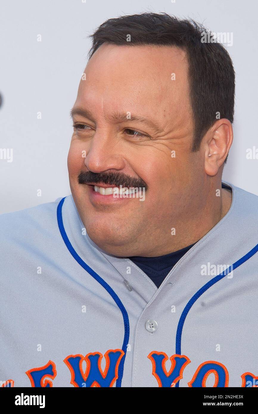 Kevin James attends the premiere of "Paul Blart: Mall Cop 2" at AMC ...
