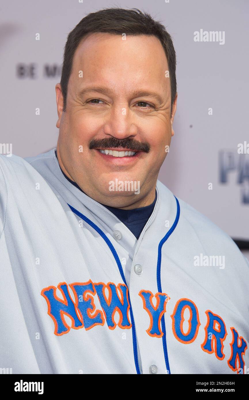 Kevin James attends the premiere of "Paul Blart: Mall Cop 2" at AMC ...