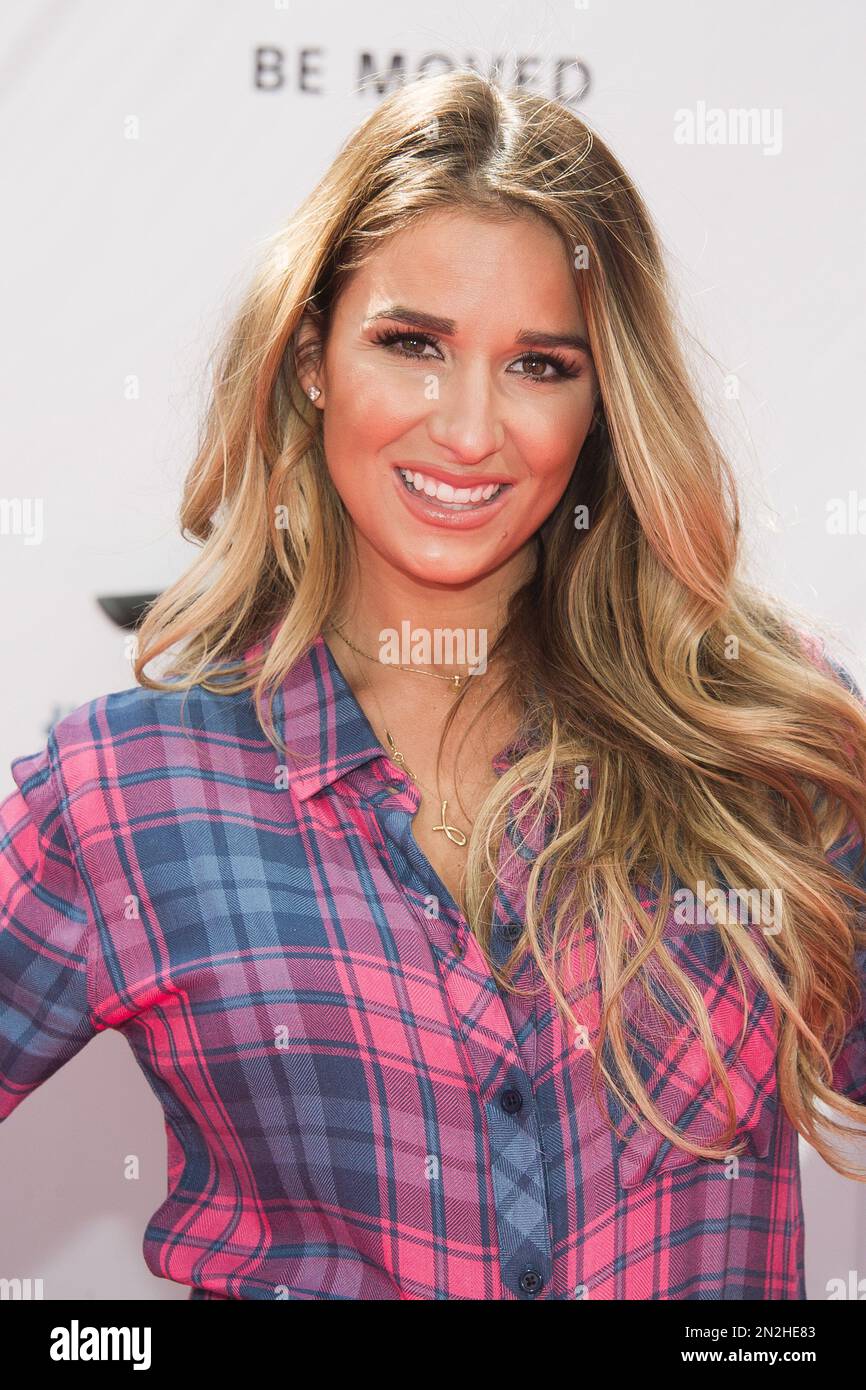 Jessie James attends the premiere of "Paul Blart: Mall Cop 2" at AMC ...