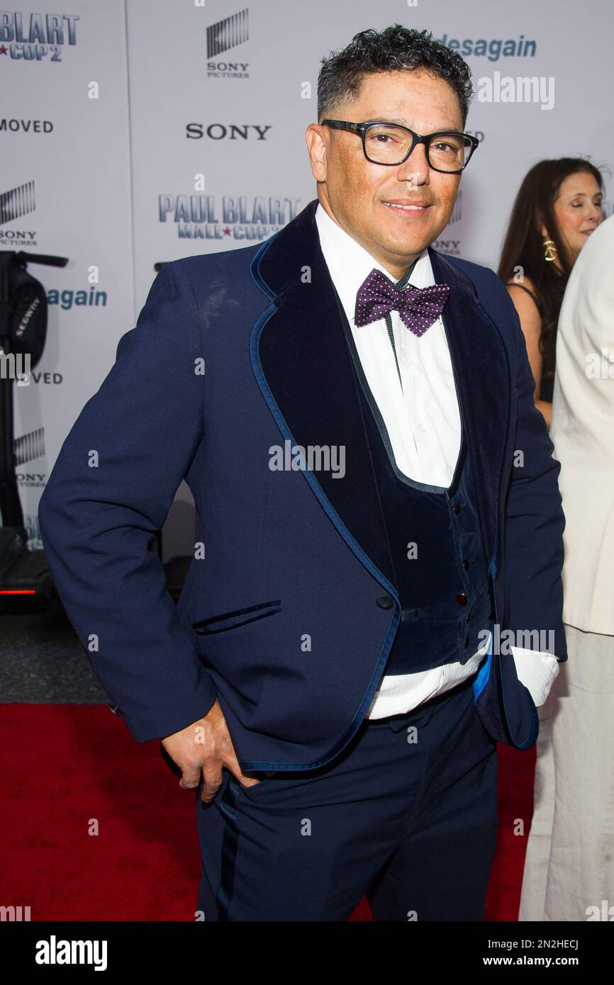 Nicholas Turturro attends the premiere of "Paul Blart: Mall Cop 2" at ...