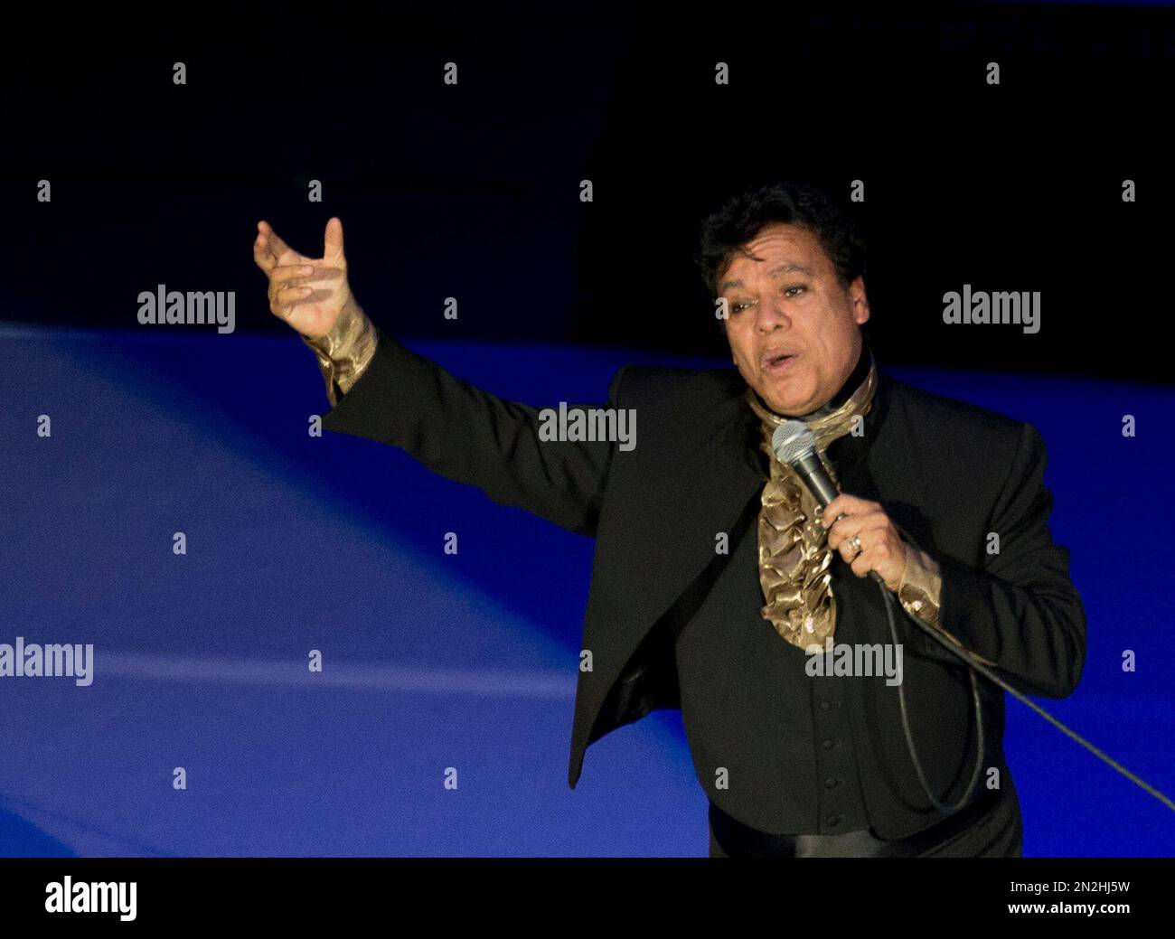 Mexican singer Juan Gabriel performs at the National Auditorium in ...