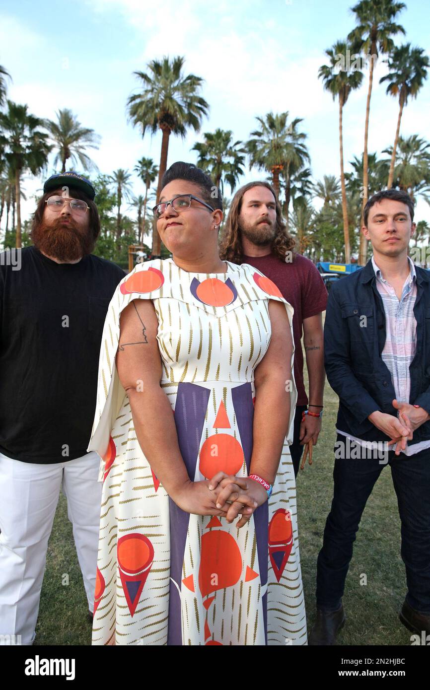 Alabama Shakes, from left, Zac Cockrell, Brittany Howard, Steve Johnson ...