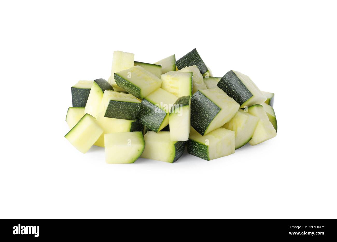 Diced courgette hi-res stock photography and images - Alamy