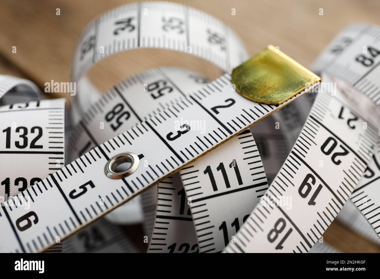 White measuring tape hi-res stock photography and images - Alamy