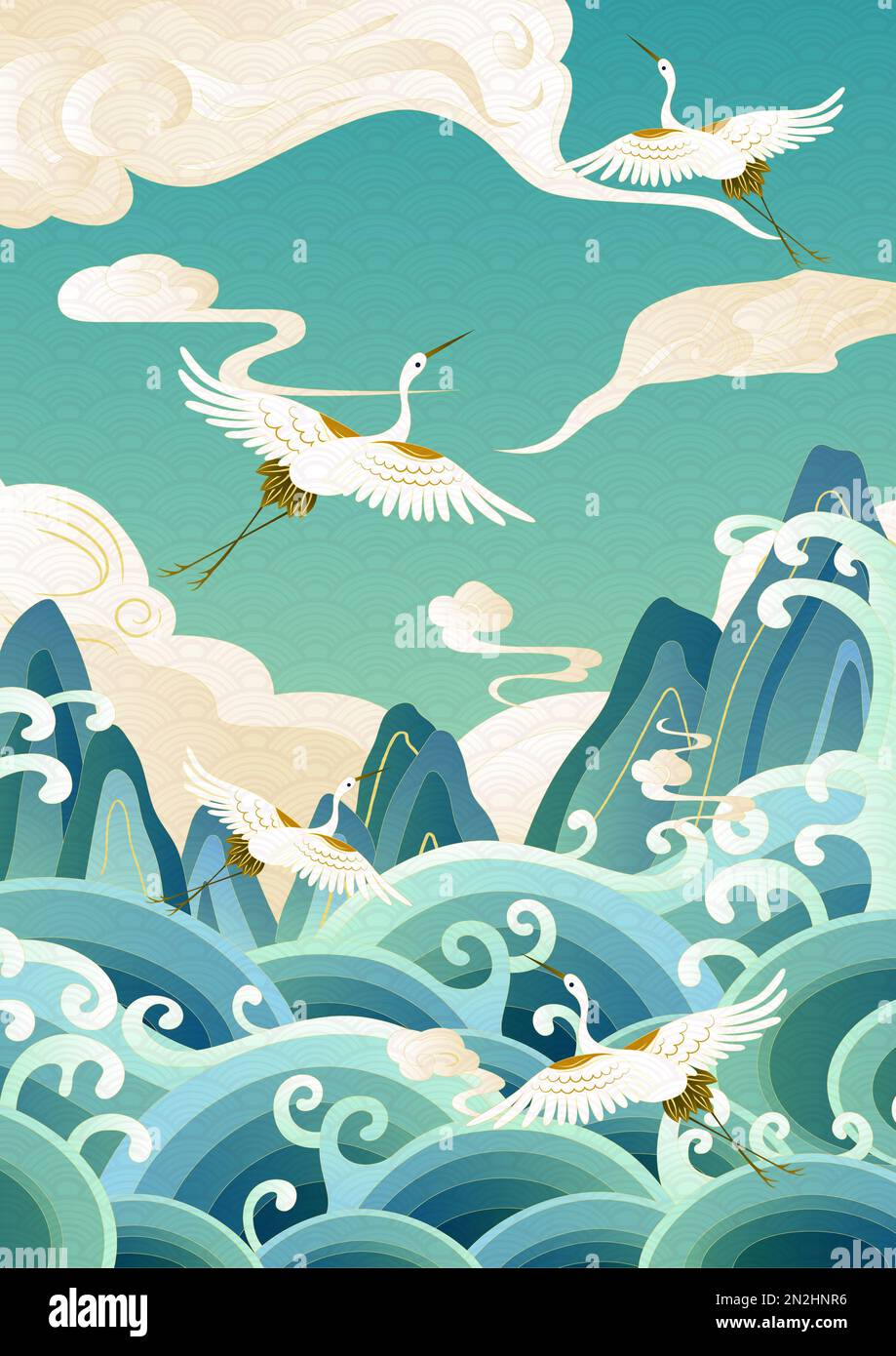 Asian style Chinese style national tide ancient style traditional ...