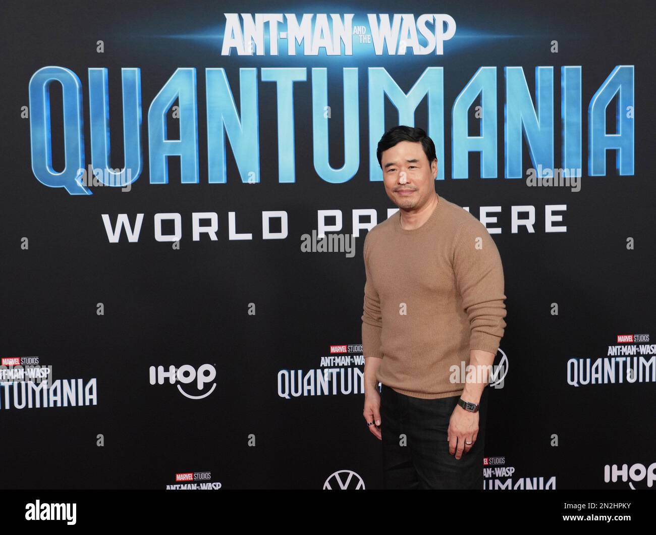Los Angeles, USA. 06th Feb, 2023. Randall Park arrives at the Marvel ...