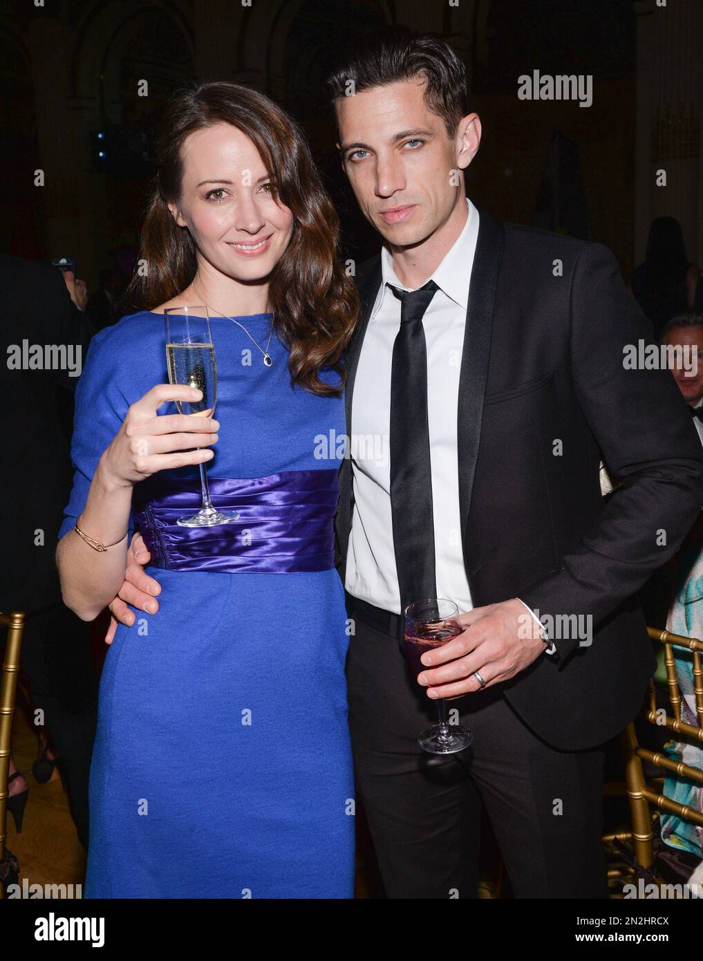 Actors Amy Acker and husband James Carpinello attend the 18th Annual ...