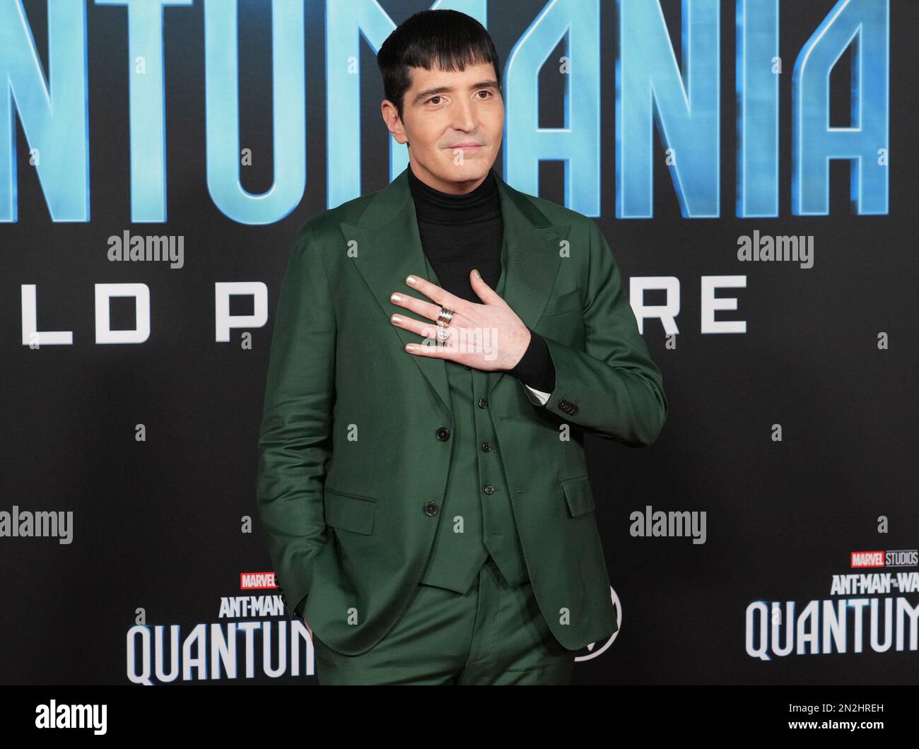 Westwood, CA US, February 6, 2023. David Dastmalchian arrives at the Marvel Studios' ANT-MAN AND ...