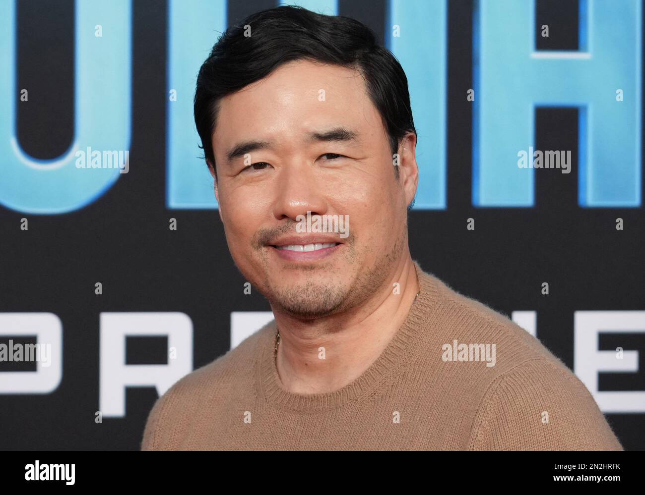 Westwood, CA US, February 6, 2023. Randall Park arrives at the Marvel ...