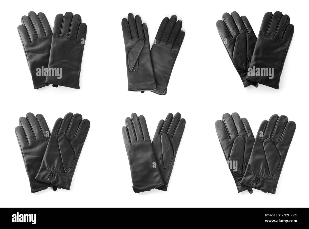 Women leather gloves design hi-res stock photography and images - Alamy