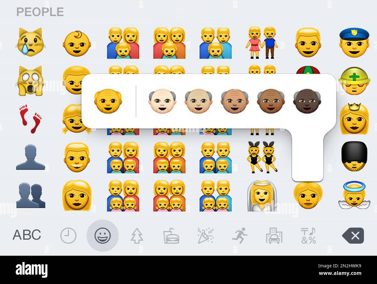 This screen shot made Thursday, April 9, 2015 on an iPhone 6 shows some ...