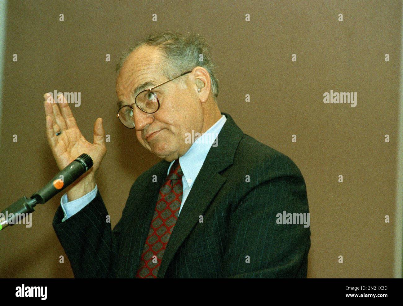 Actor Richard Dysart, who plays senior law partner Leland McKenzie in ...