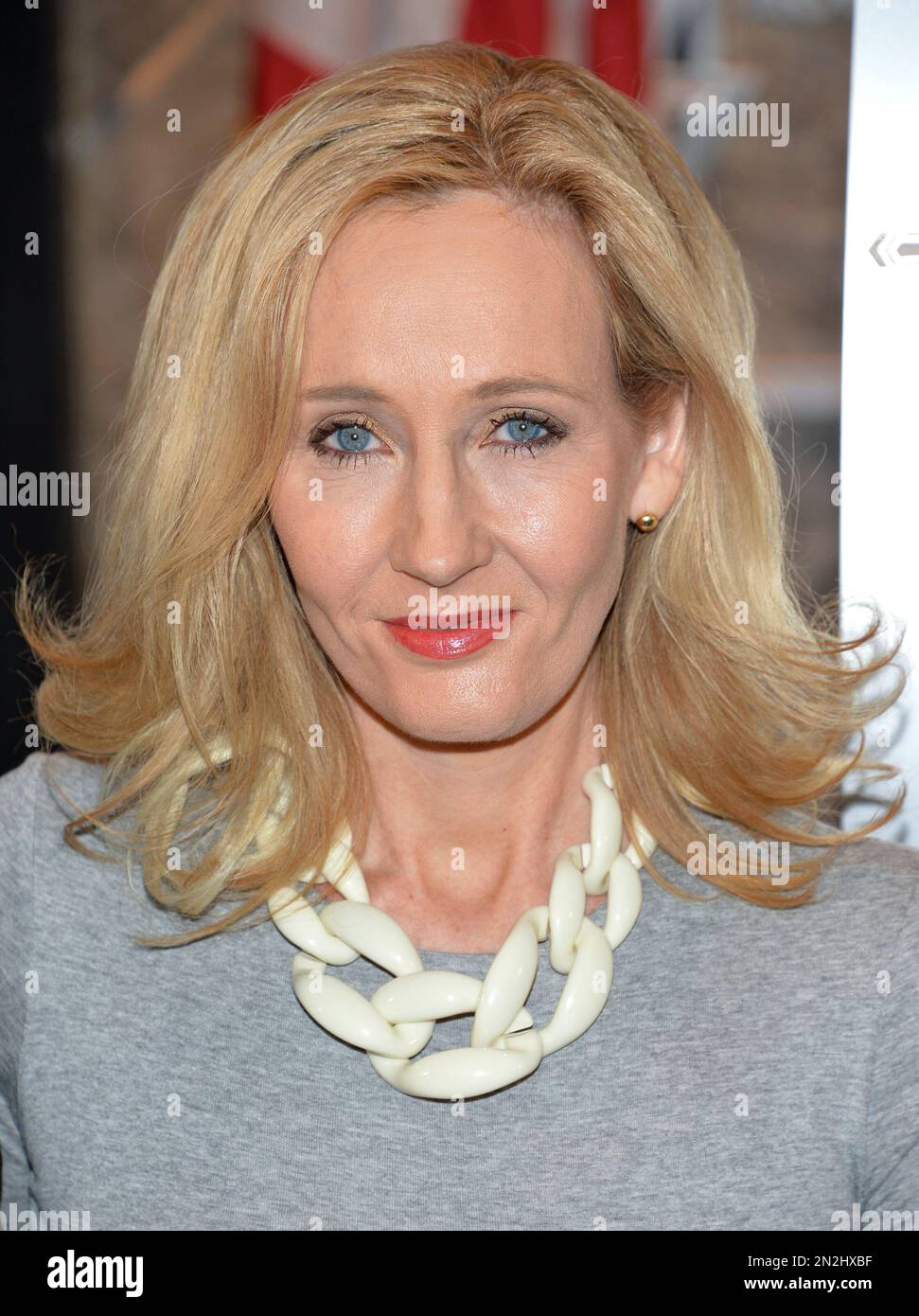 Author J.K. Rowling lights the Empire State Building to mark the launch ...