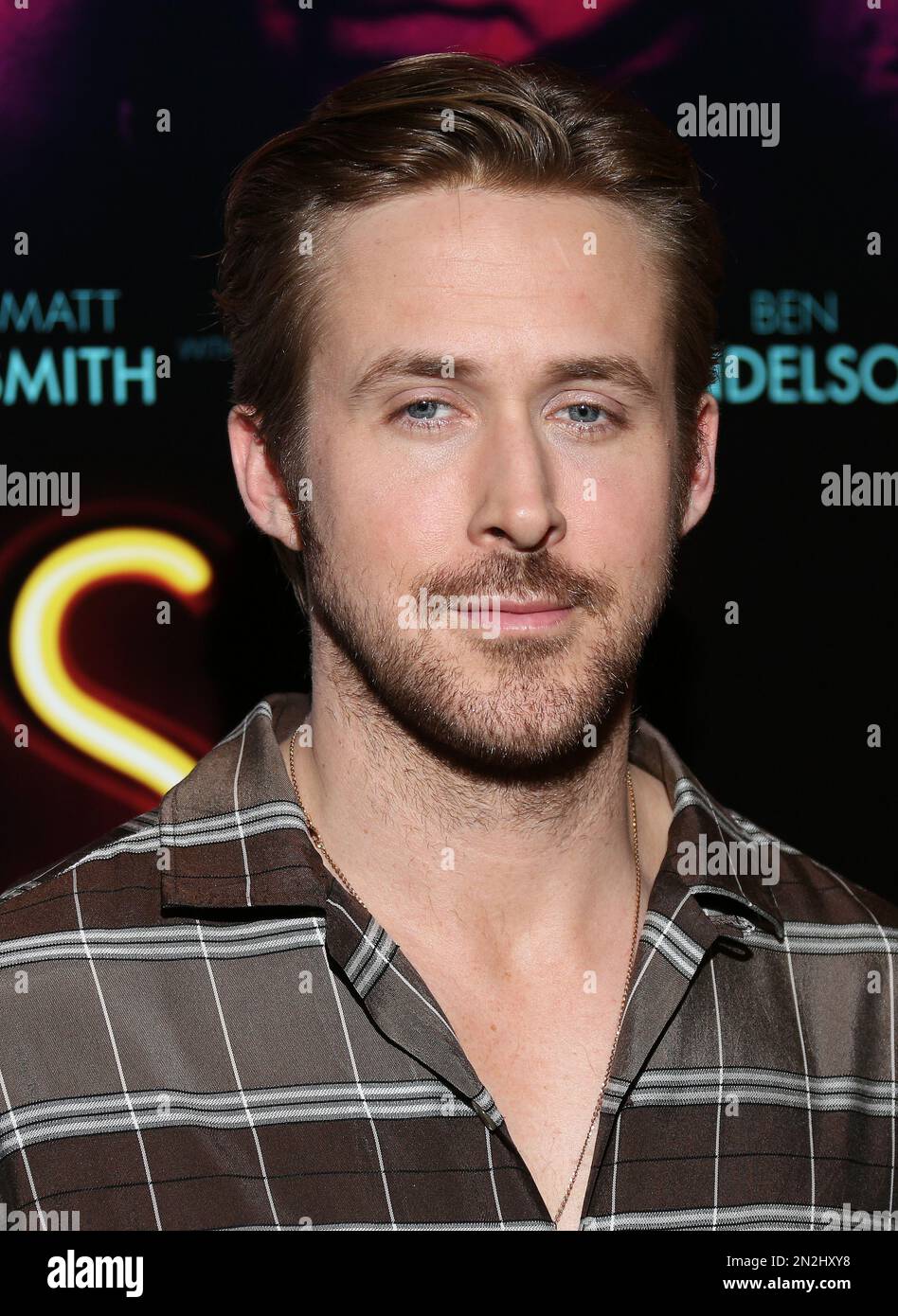 Canadian actor Ryan Gosling poses for photographers at the London ...