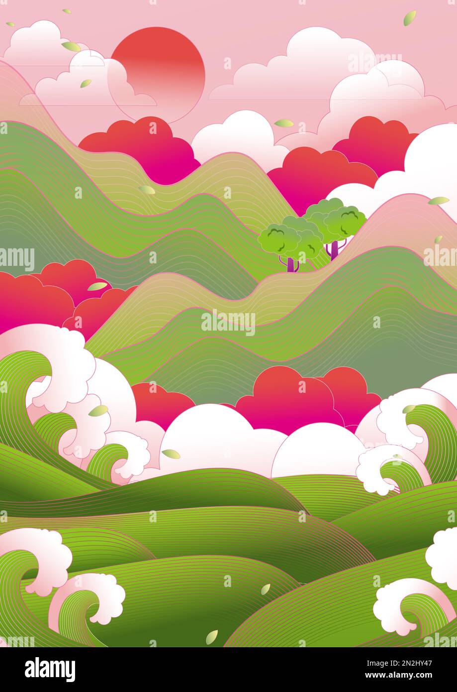 Chinese drawing of storm hi-res stock photography and images - Alamy
