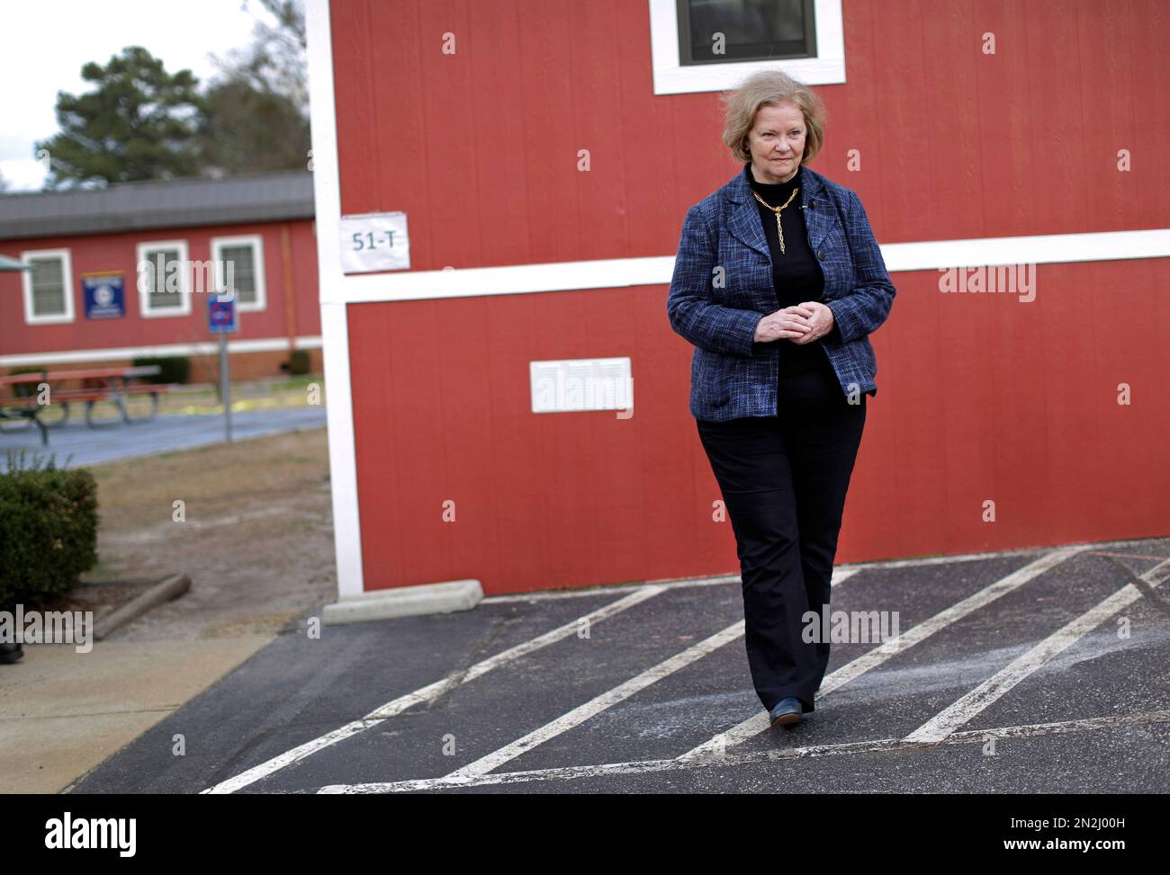 In this March 11, 2015 photo, Elizabeth Goolsby, director of the ...