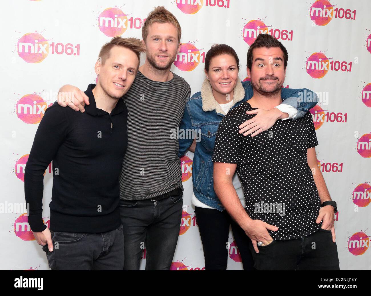 Chris Durling, from left, Danny Bemrose, Aimee Driver and David ...