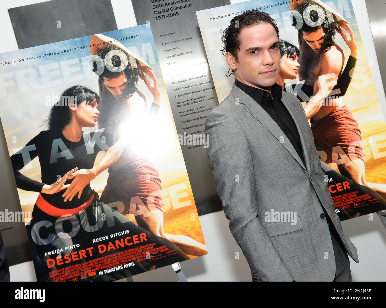 Actor Reece Ritchie attends a special screening of "Desert Dancer ...