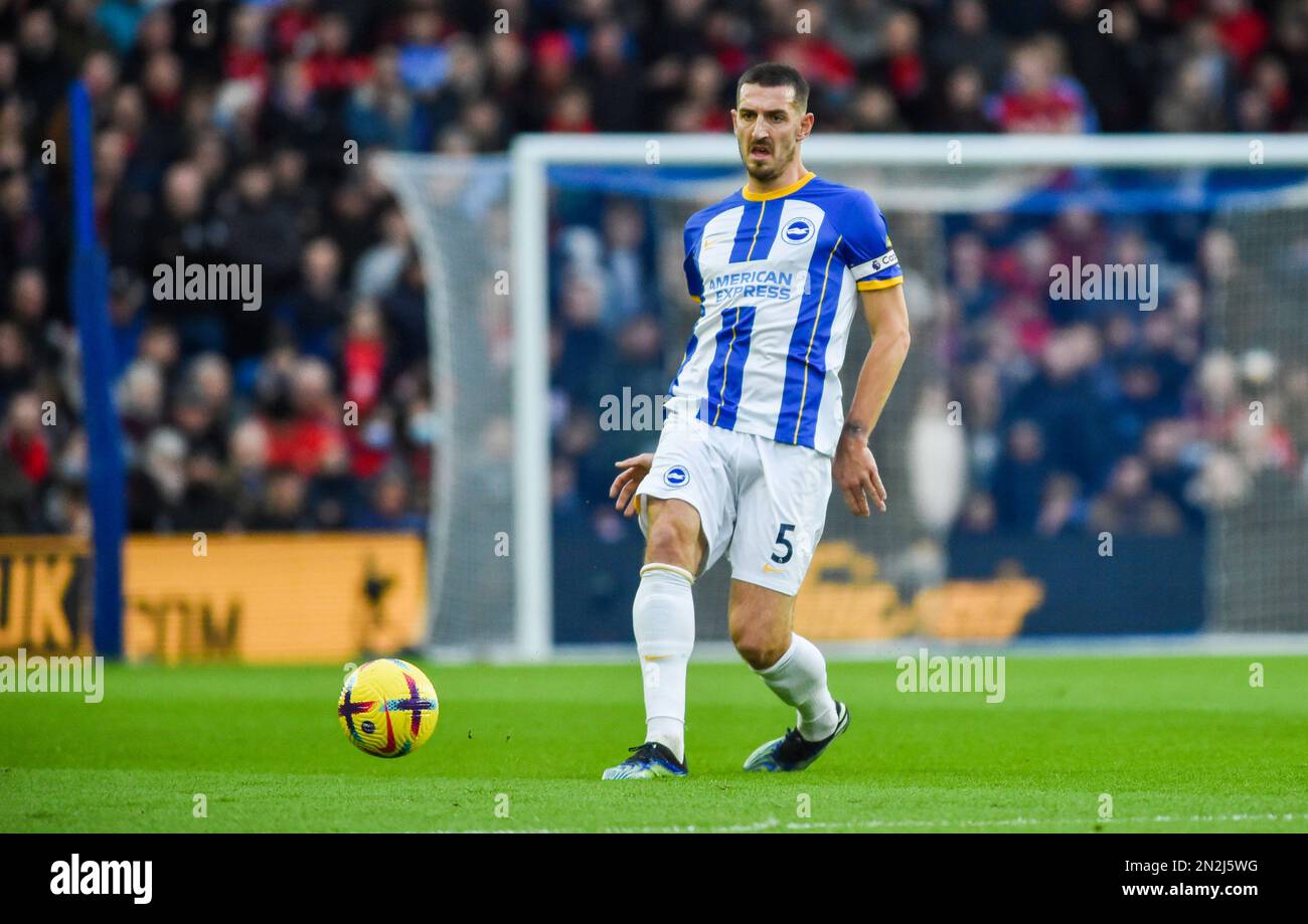Lewis Dunk of Brighton during the Premier League match between Brighton ...