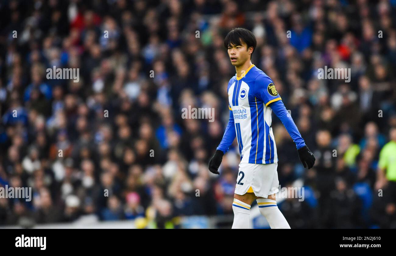 Brighton footballer kaoru mitoma hi-res stock photography and images ...