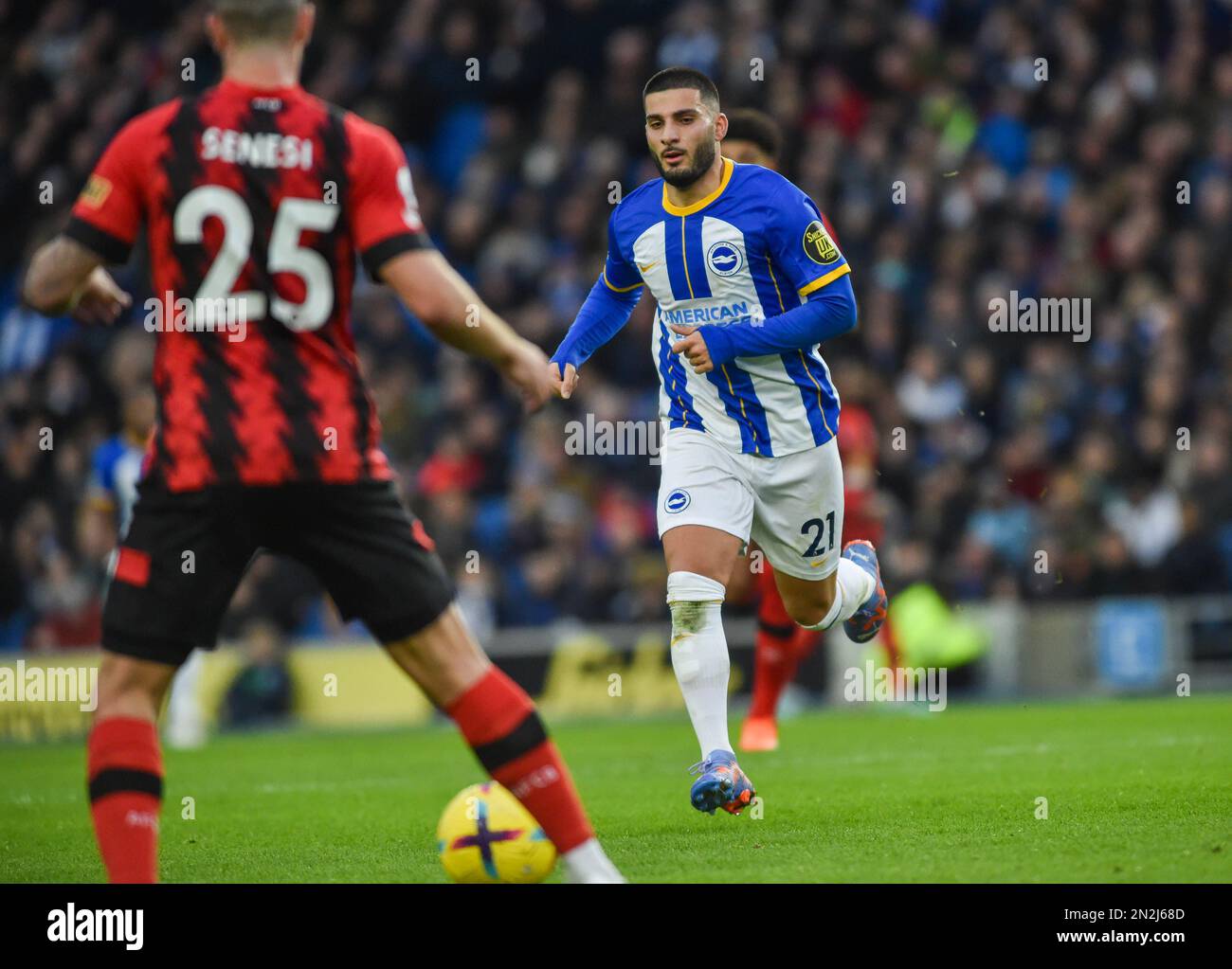 Premier league deniz undav hi-res stock photography and images - Alamy