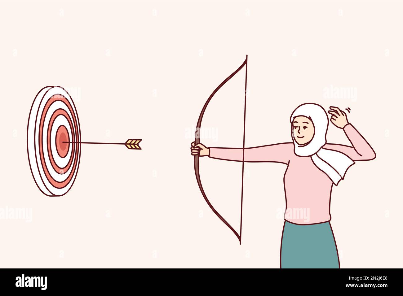 Shoots target Stock Vector Images - Alamy