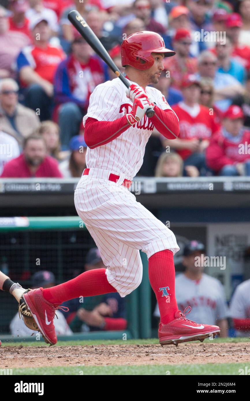 Philadelphia Phillies' Grady Sizemore in action during the seventh ...