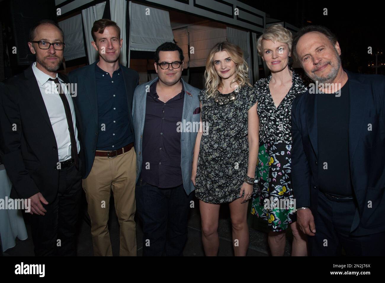 Ben Wexler, from left, Matt Oberg, Josh Gad, Megan Ferguson, Stephnie ...
