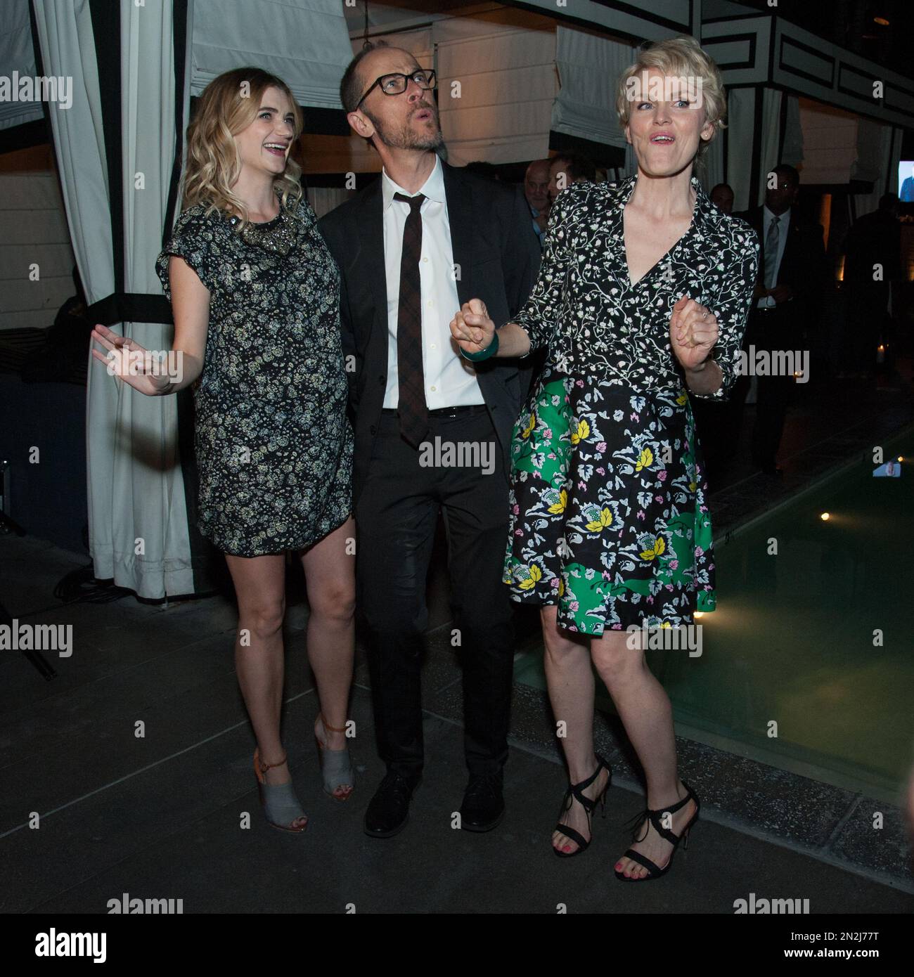 Megan Ferguson, from left, Executive Producer/ Writer/ Showrunner Ben ...