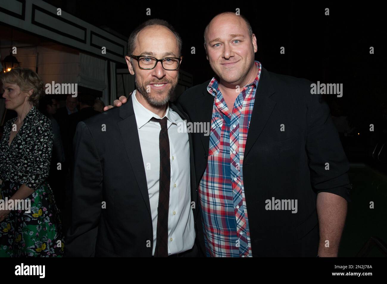 Executive Producer/ Writer/ Showrunner Ben Wexler, left, and Will Sasso ...