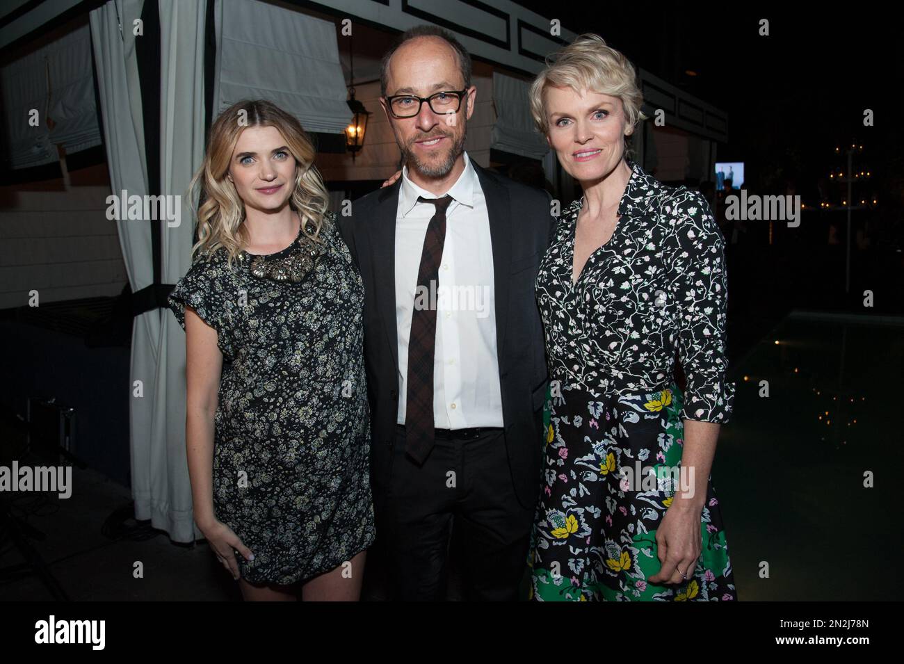 Megan Ferguson, from left, Executive Producer/ Writer/ Showrunner Ben ...