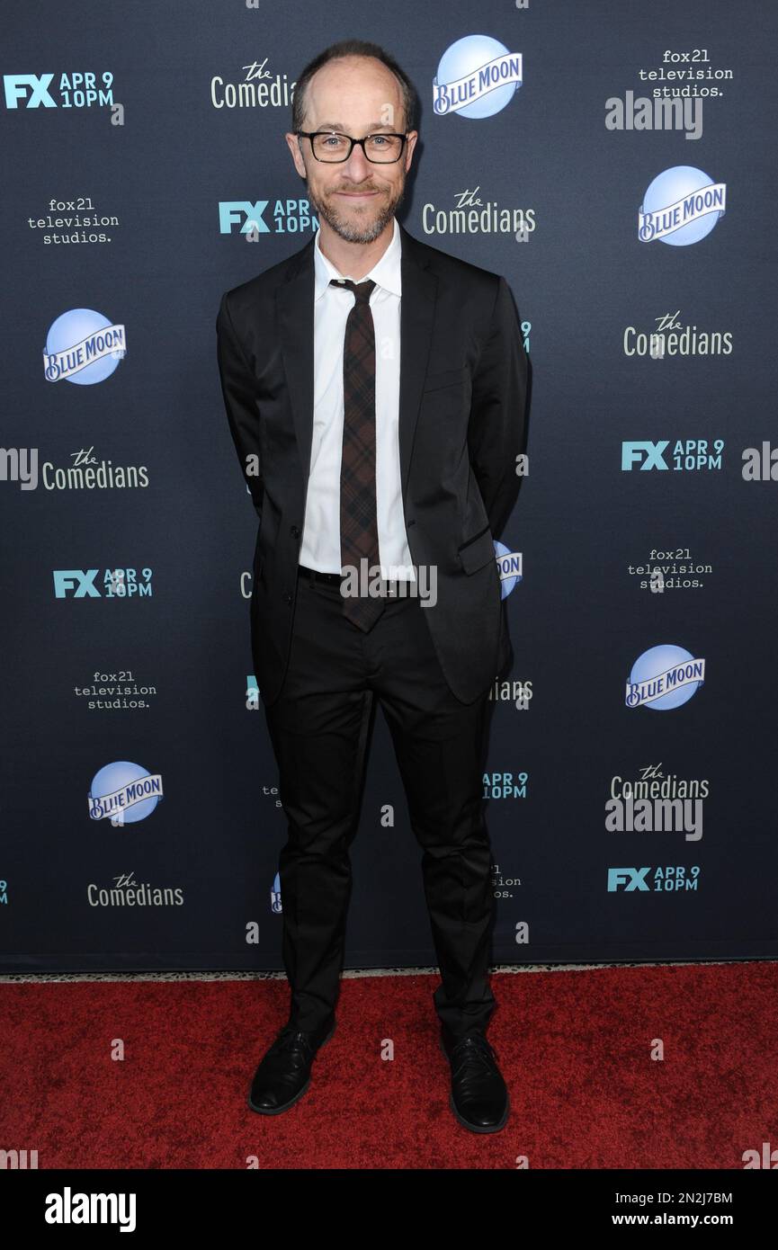 Ben Wexler arrives at the LA Premiere of FX's "The Comedians" on Monday ...