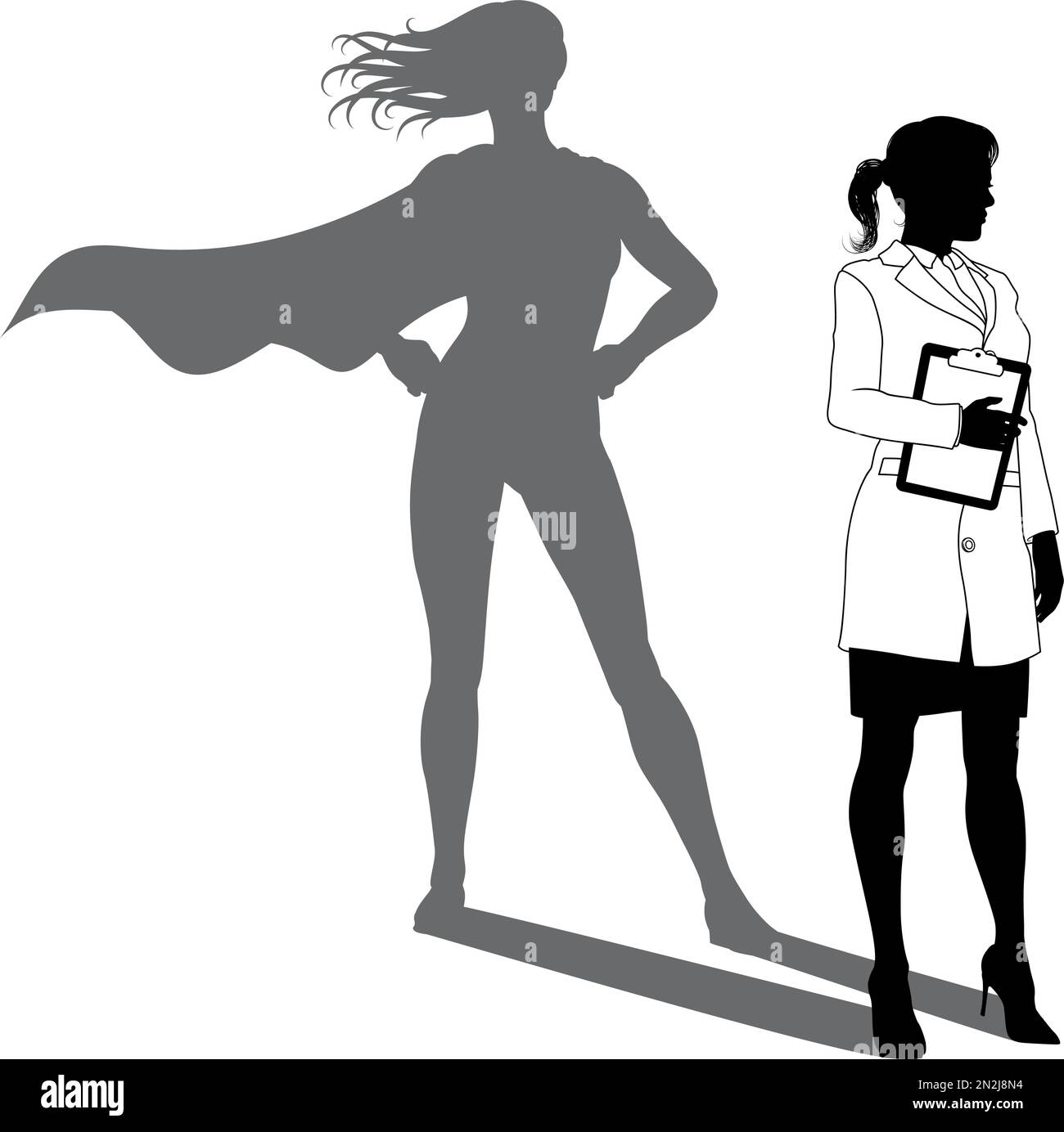 Scientist Silhouette