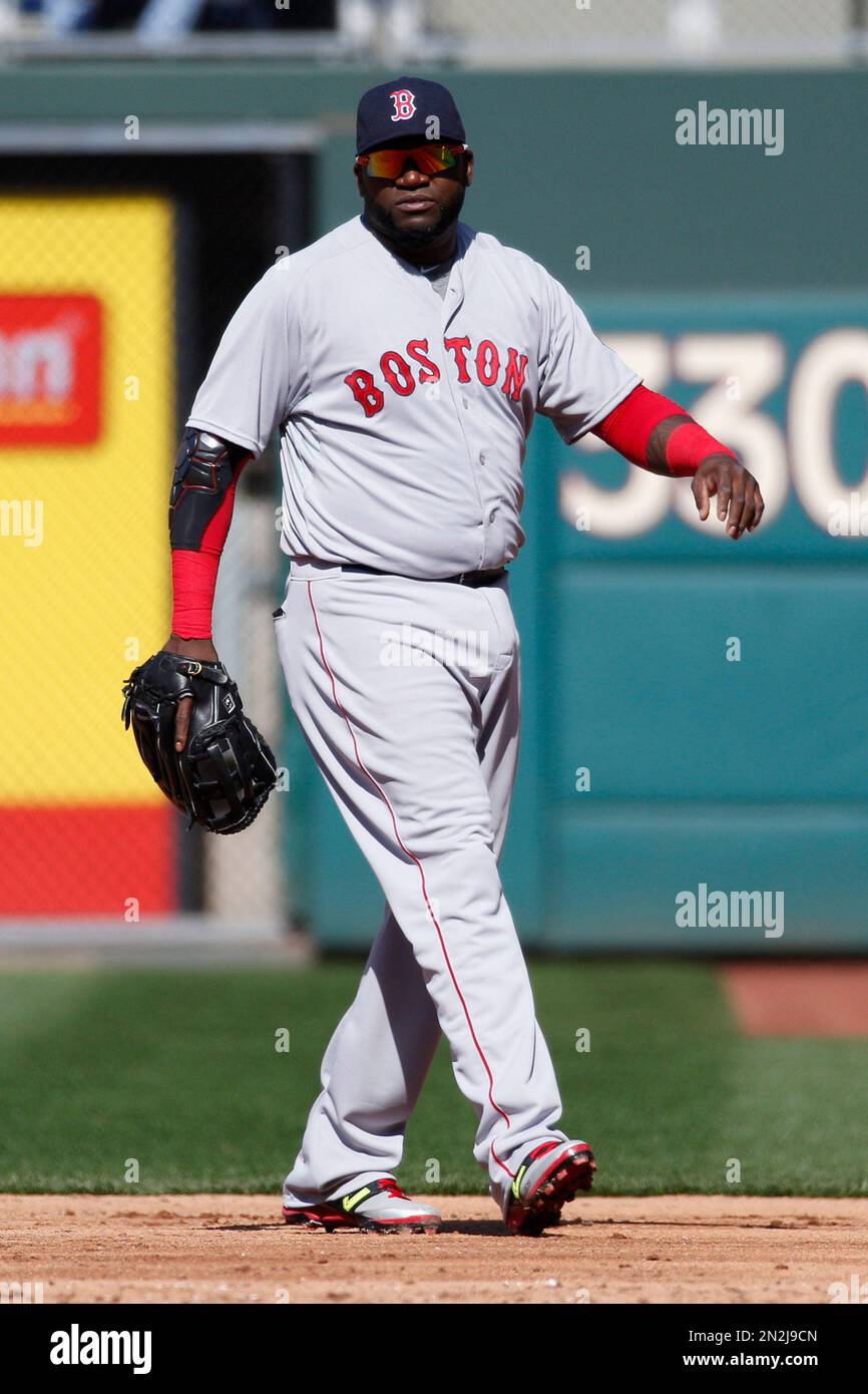 Boston Red Sox first baseman David Ortiz in action during the second ...