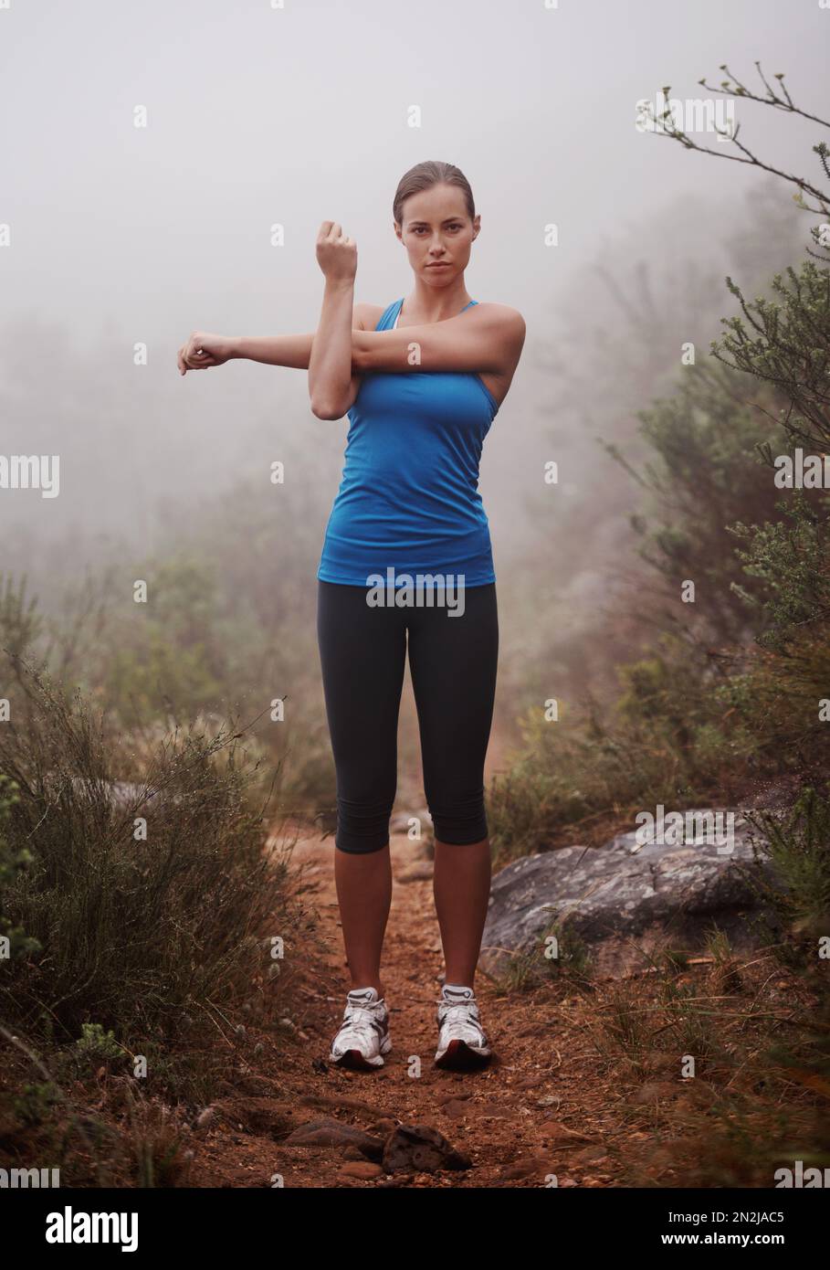 Female runner workout training hi-res stock photography and images - Alamy