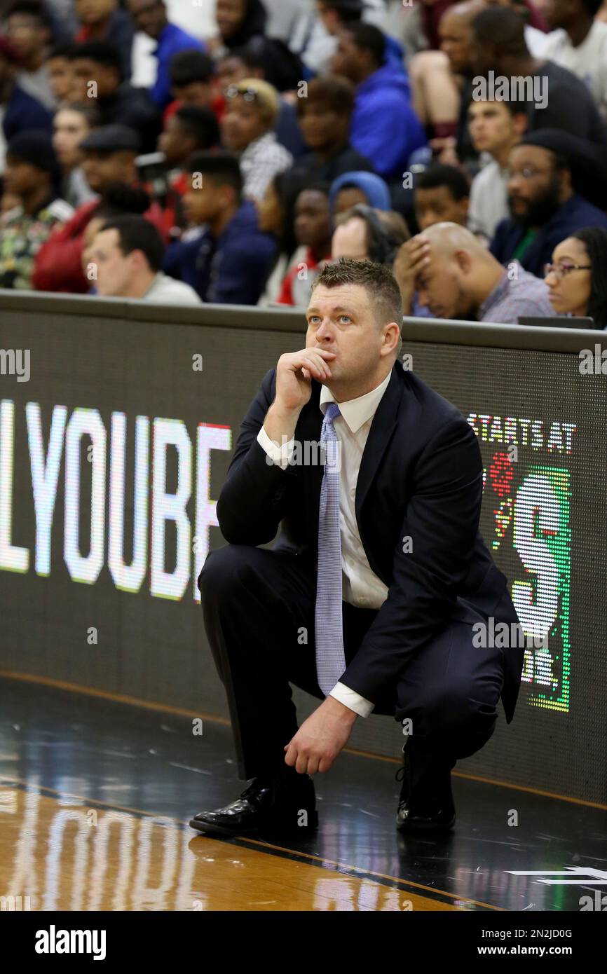 Findlay Prep head coach Andy Johnson is seen on the sidelines against ...