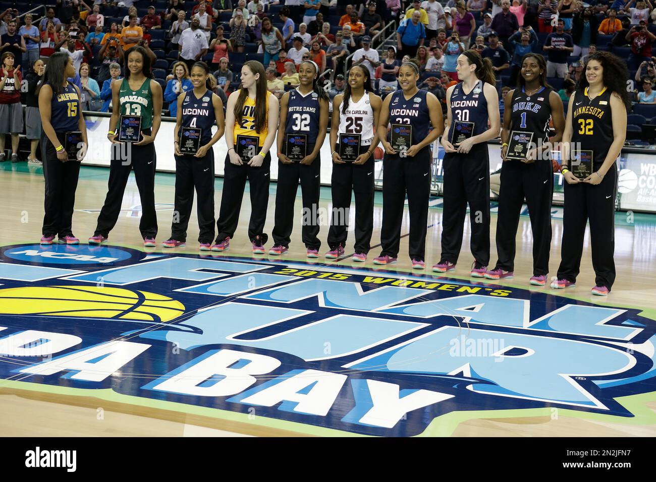 California's Brittany Boyd, Baylor's Nina Davis, Connecticut's Moriah ...