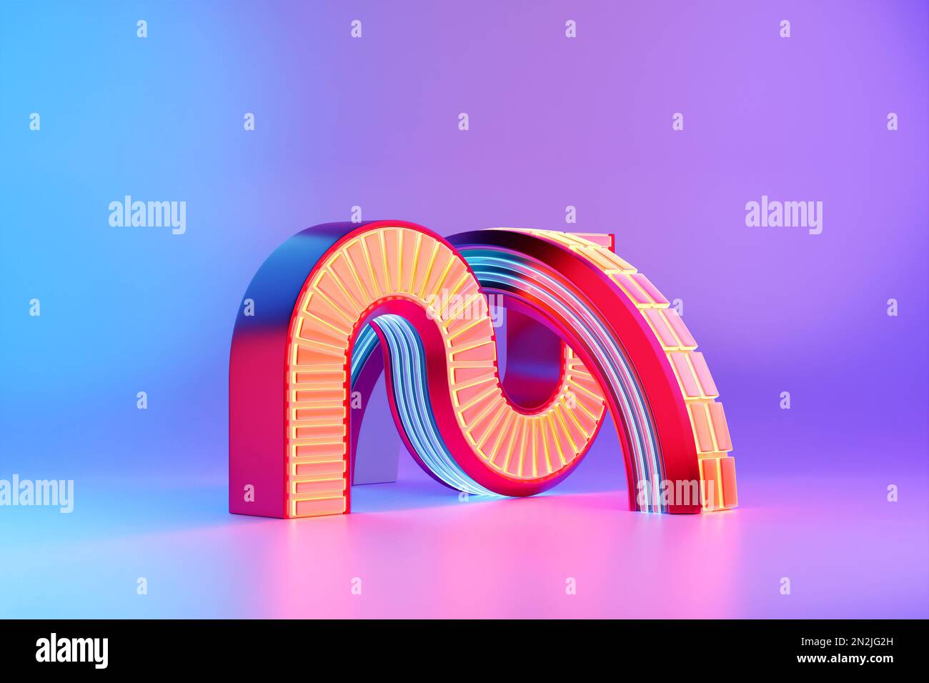 Colorful geometric shapes animation object hi-res stock photography and ...