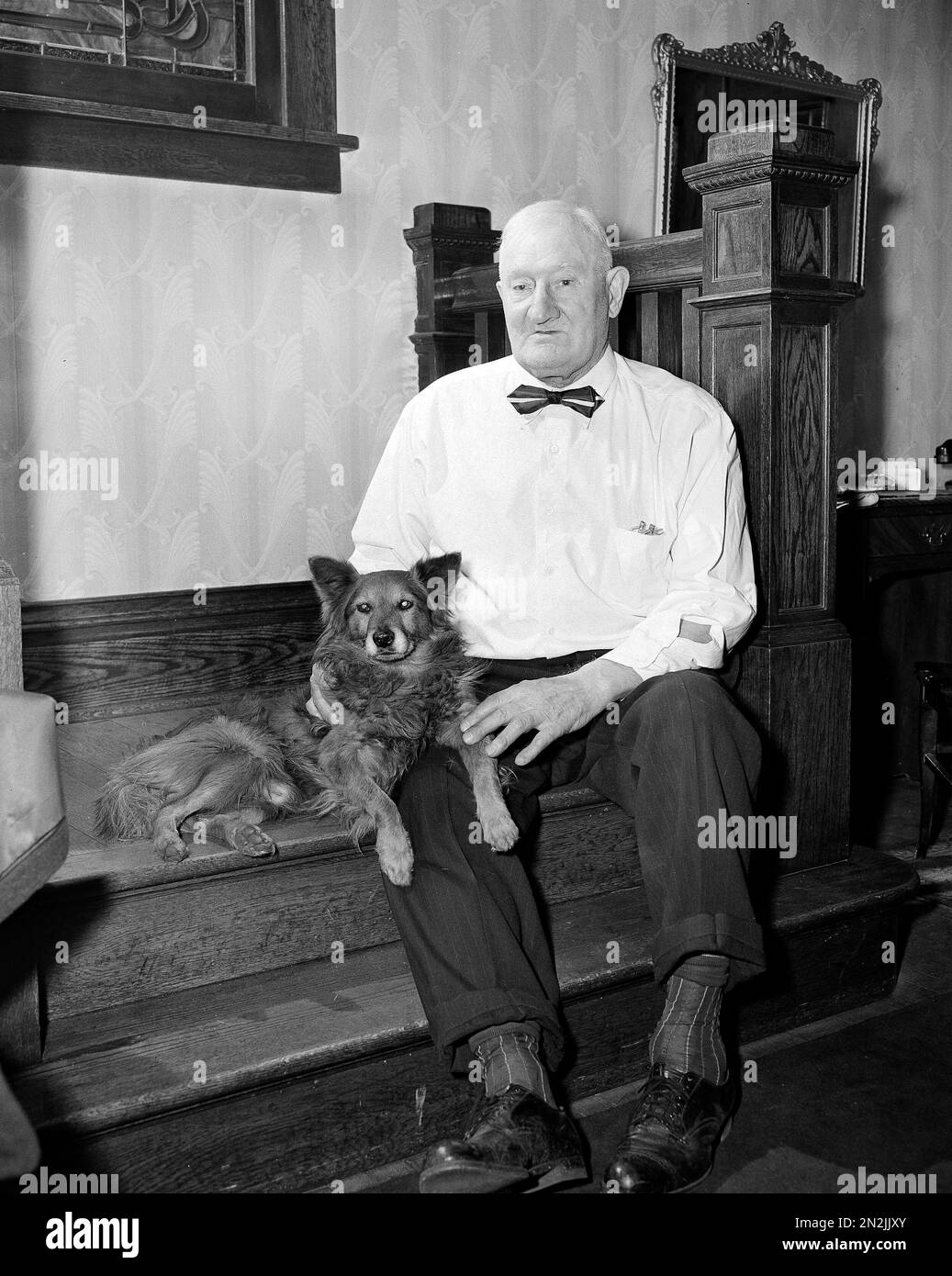 Honus Wagner, baseball's grand old "Flying Dutchman", who will be 74 ...